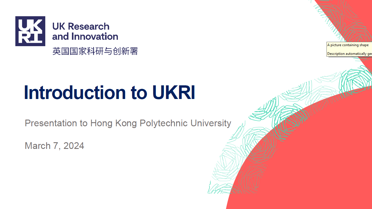 Research Salon on UK Research and Innovation (UKRI) and International ...