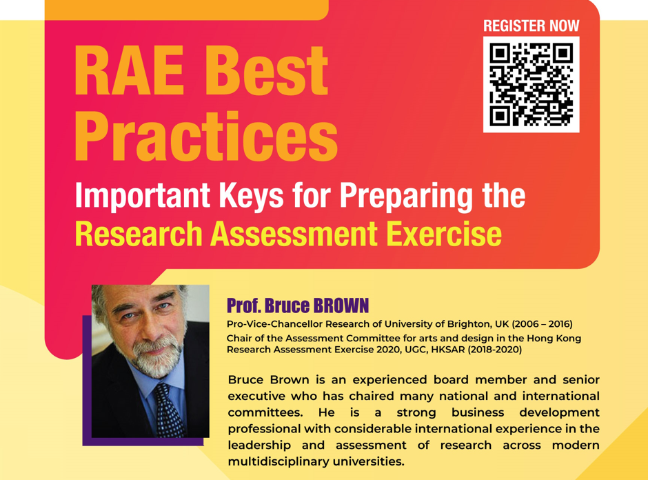 RAE Seminar Series: RAE Best Practices - Important Keys for Preparing ...