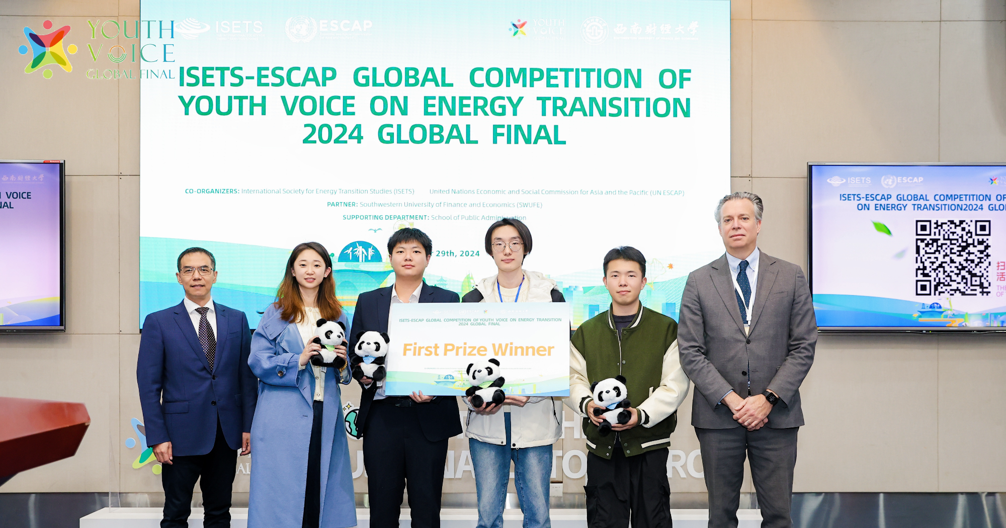 PolyU students team won Global First Prize at ISETS-ESCAP Youth Voice Competition | Research and ...