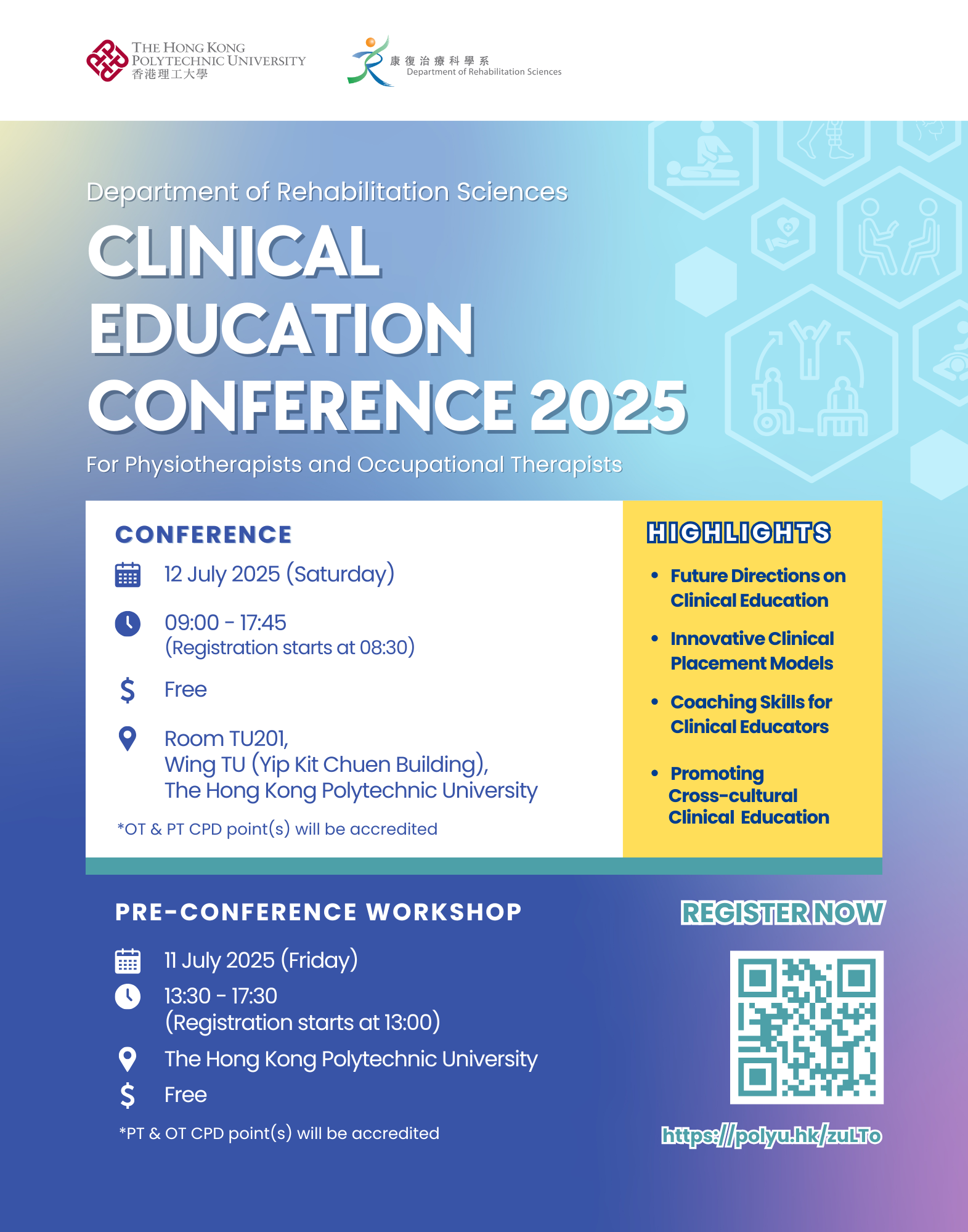 Clinical Education Conference 2025 | Department of Rehabilitation Sciences