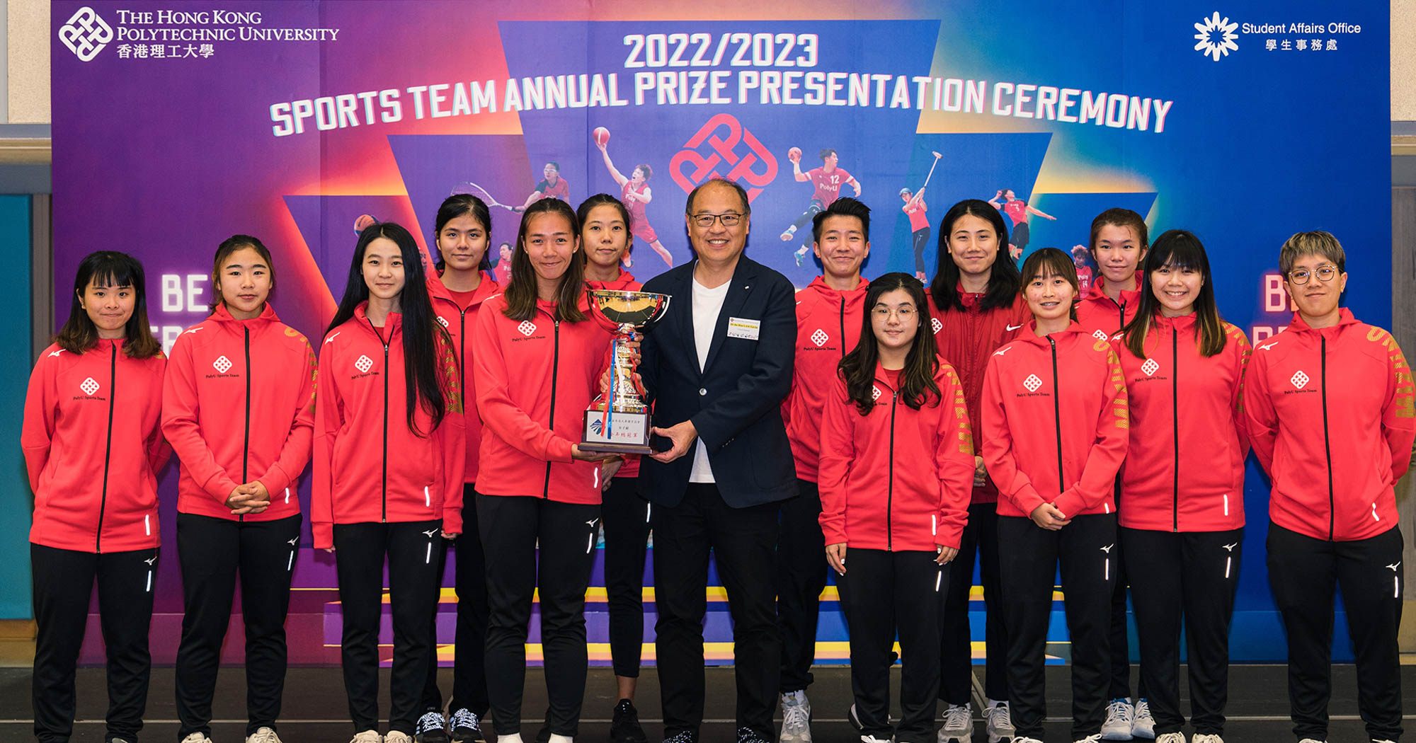 PolyU Sports Teams Bravo — Five-time Grand Slam Champions | Student ...