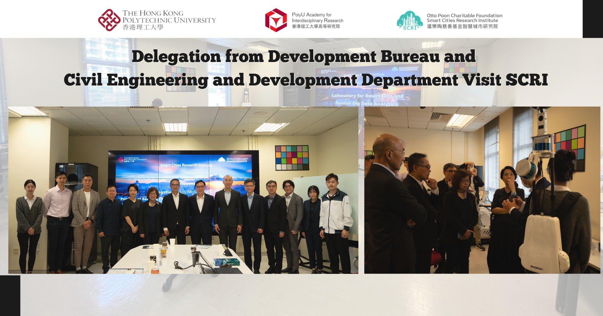 Delegation from Development Bureau and Civil Engineering and ...