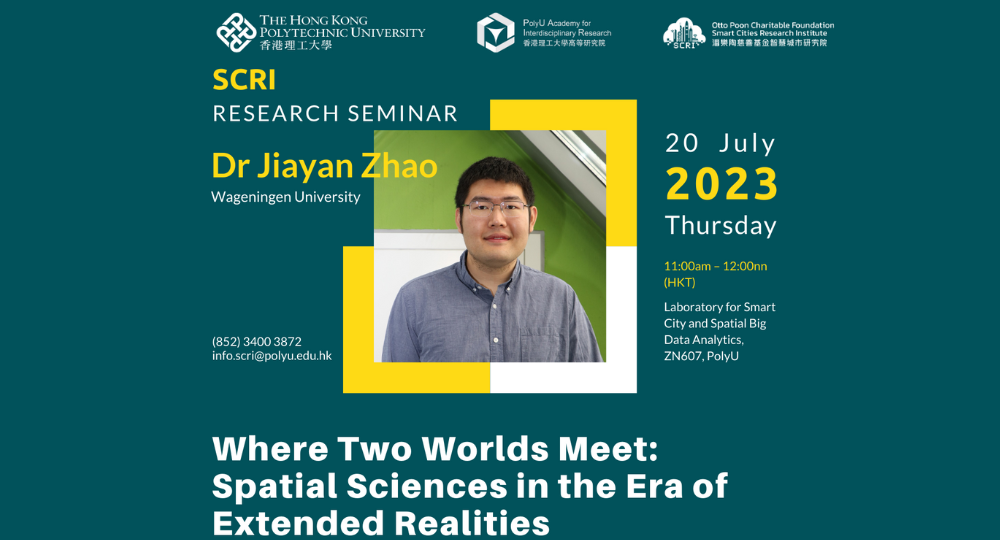 SCRI Research Seminar: Where two worlds meet: Spatial sciences in the ...