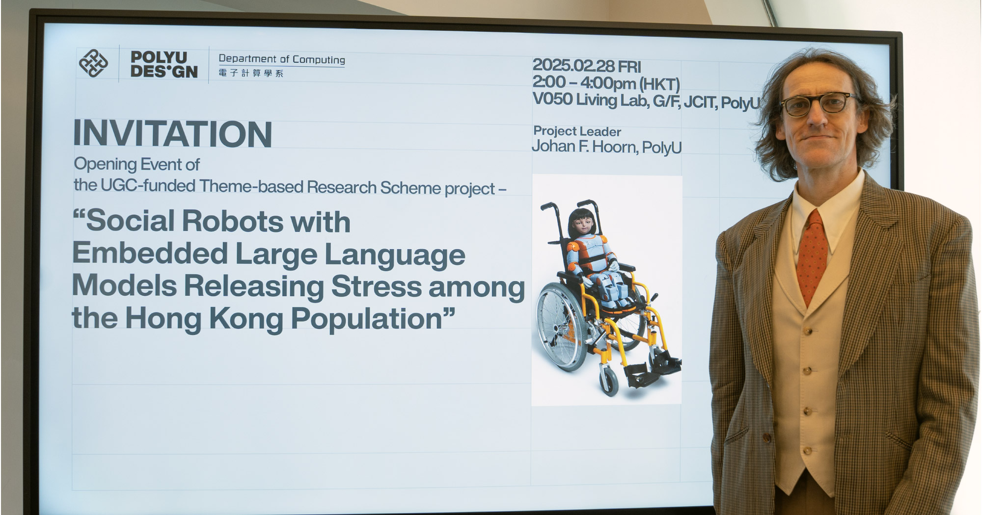 PolyU Develops Ground-breaking Social Robot to Alleviate Community ...