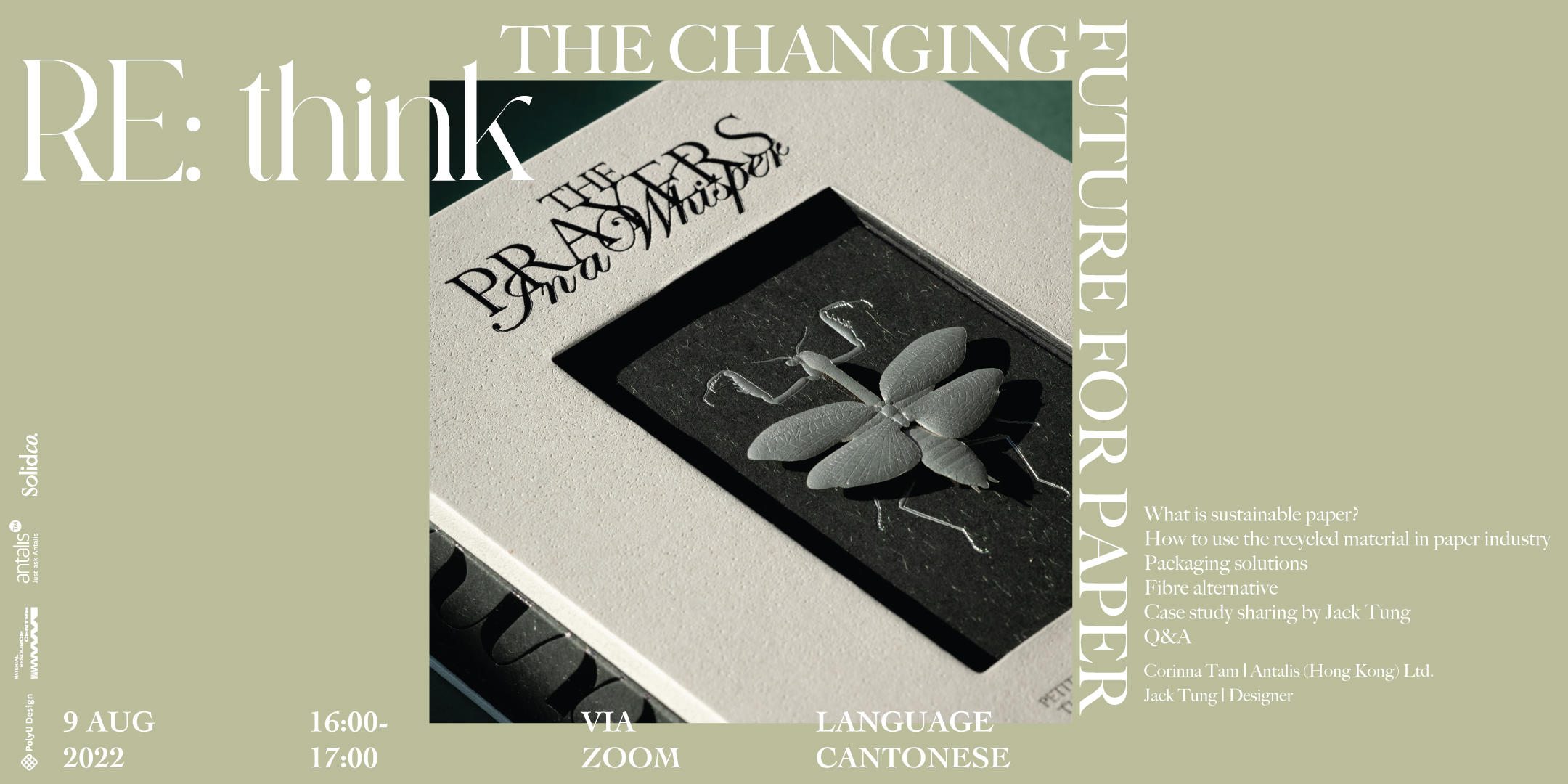 Material Talk: RE: think - The changing future for paper Antalis X Jack ...