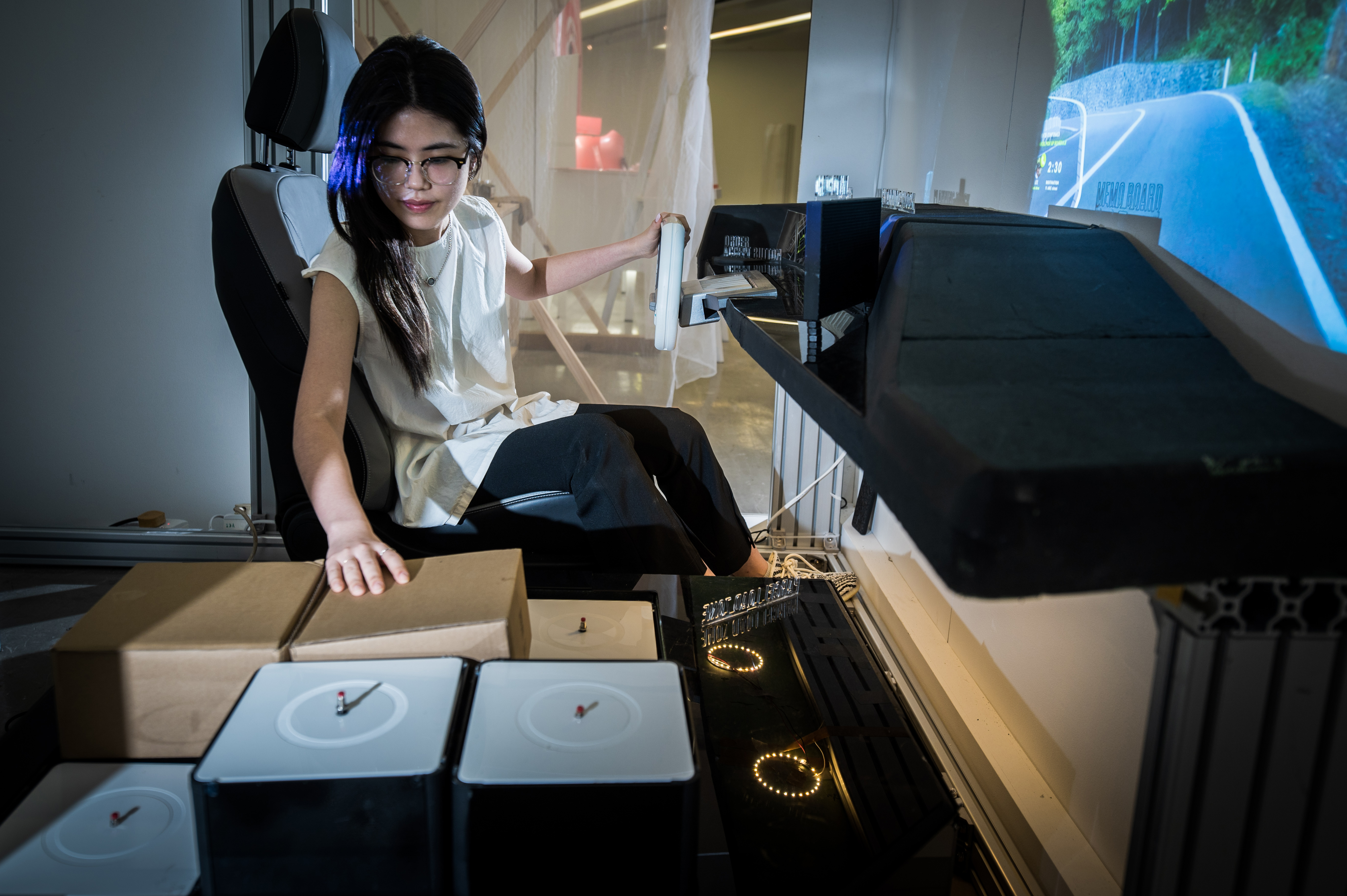 Stephen Wang's novel emotion-aware navigation system won Smart Traffic Fund | School of Design