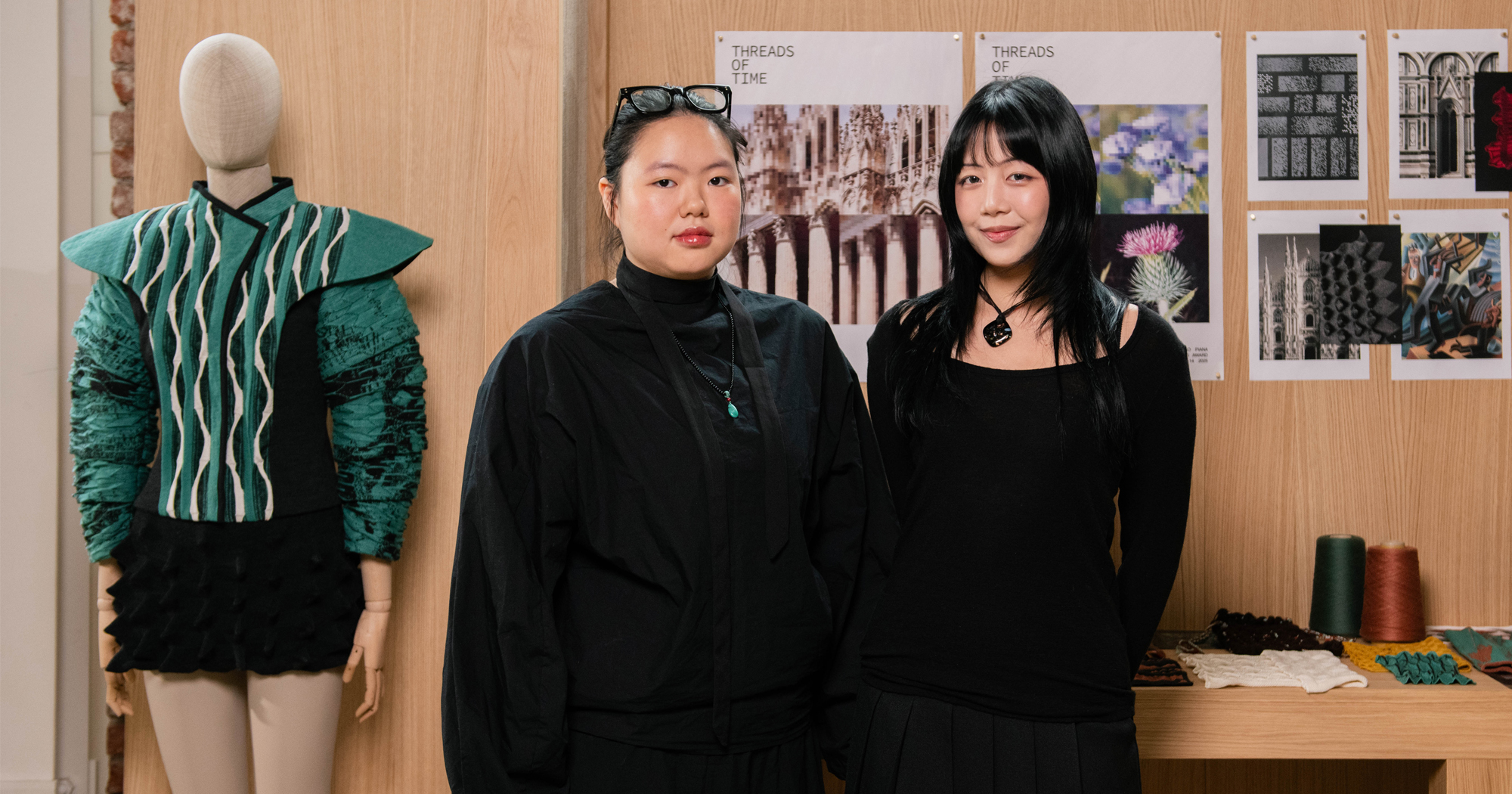 Faye Lu and Annie Duan represent Hong Kong at Loro Piana Knit Design ...