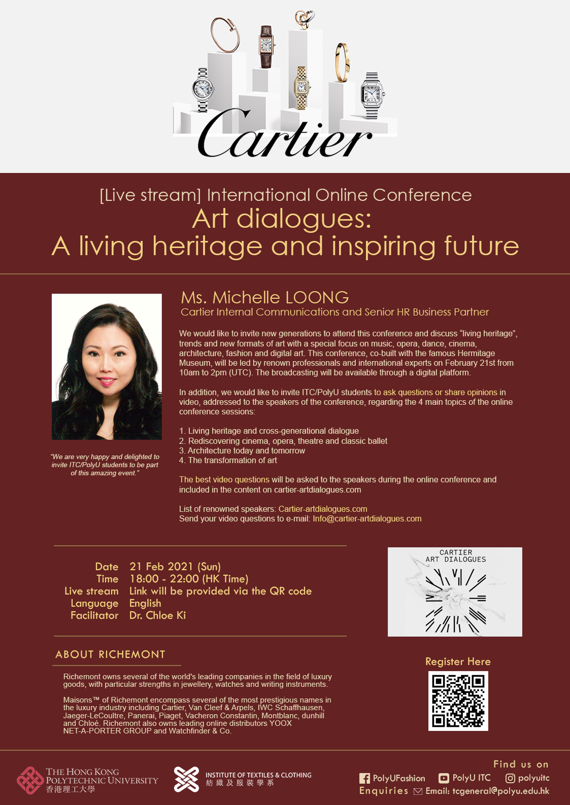 Cartier International Online Conference | Art dialogues: A living ...