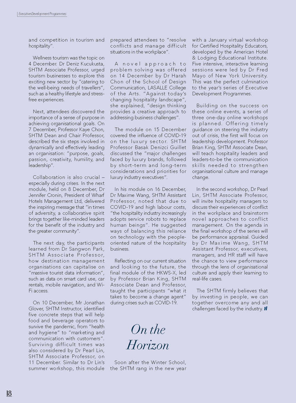 Horizons February 2021