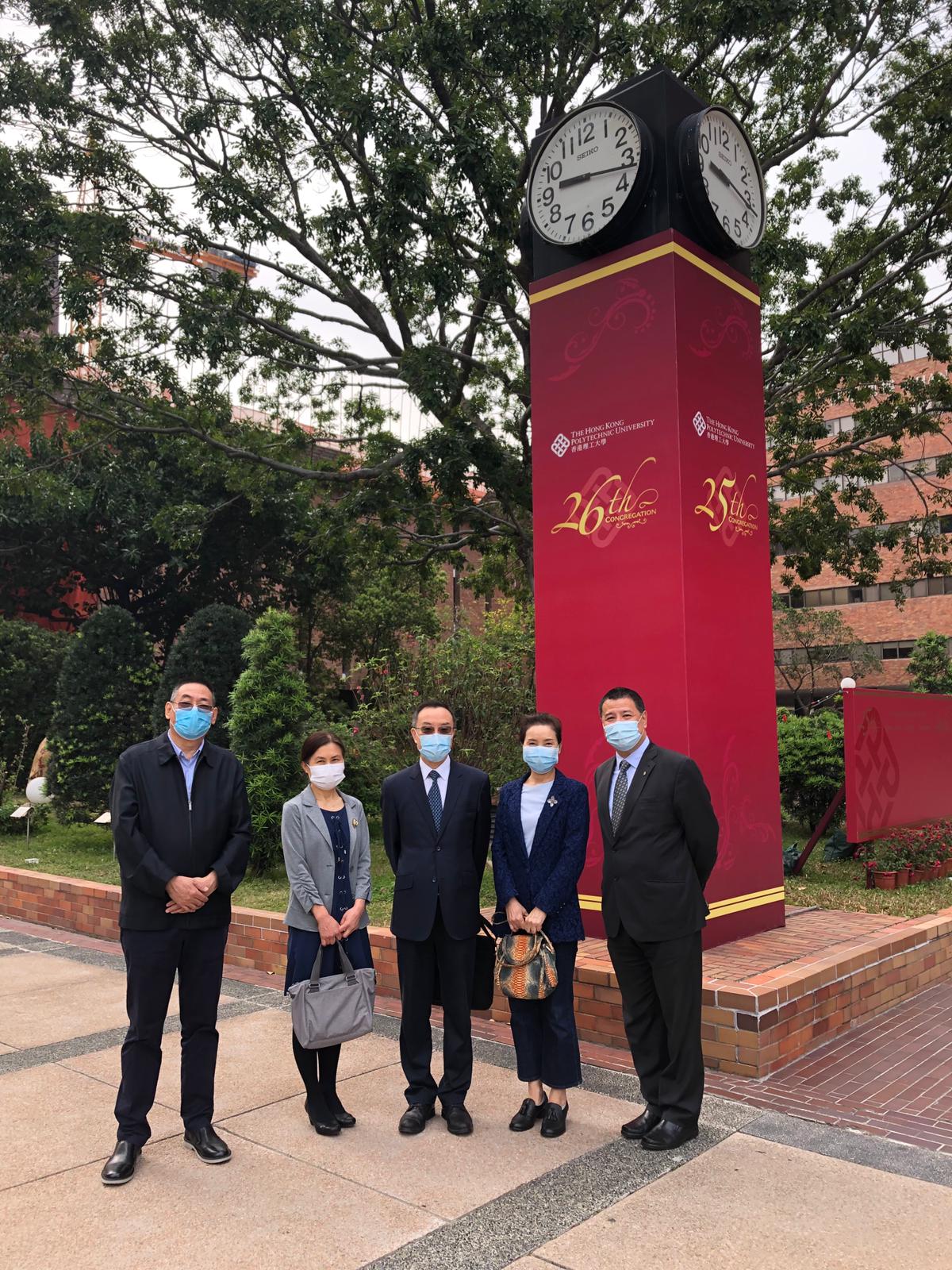 國家科技部京港人才交流中心代表團到訪香港理工大學 | 研究及創新事務處