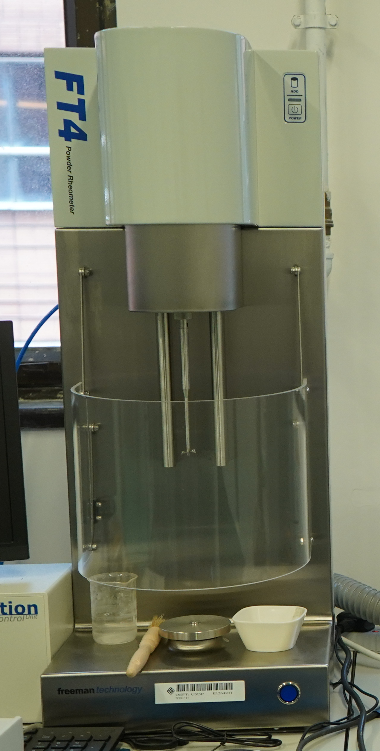 FreeMan FT4 Powder Rheometer | U3DP