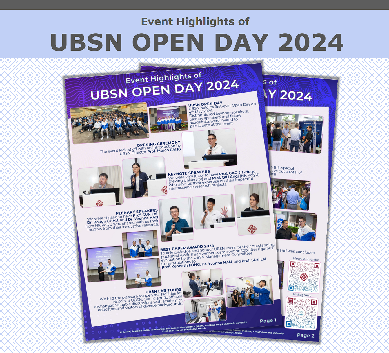 Event Highlights of UBSN Open Day 2024 | UBSN