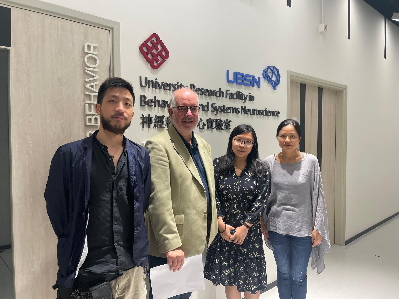 Photo Album of Visit by Prof Allan Young from KCL | UBSN