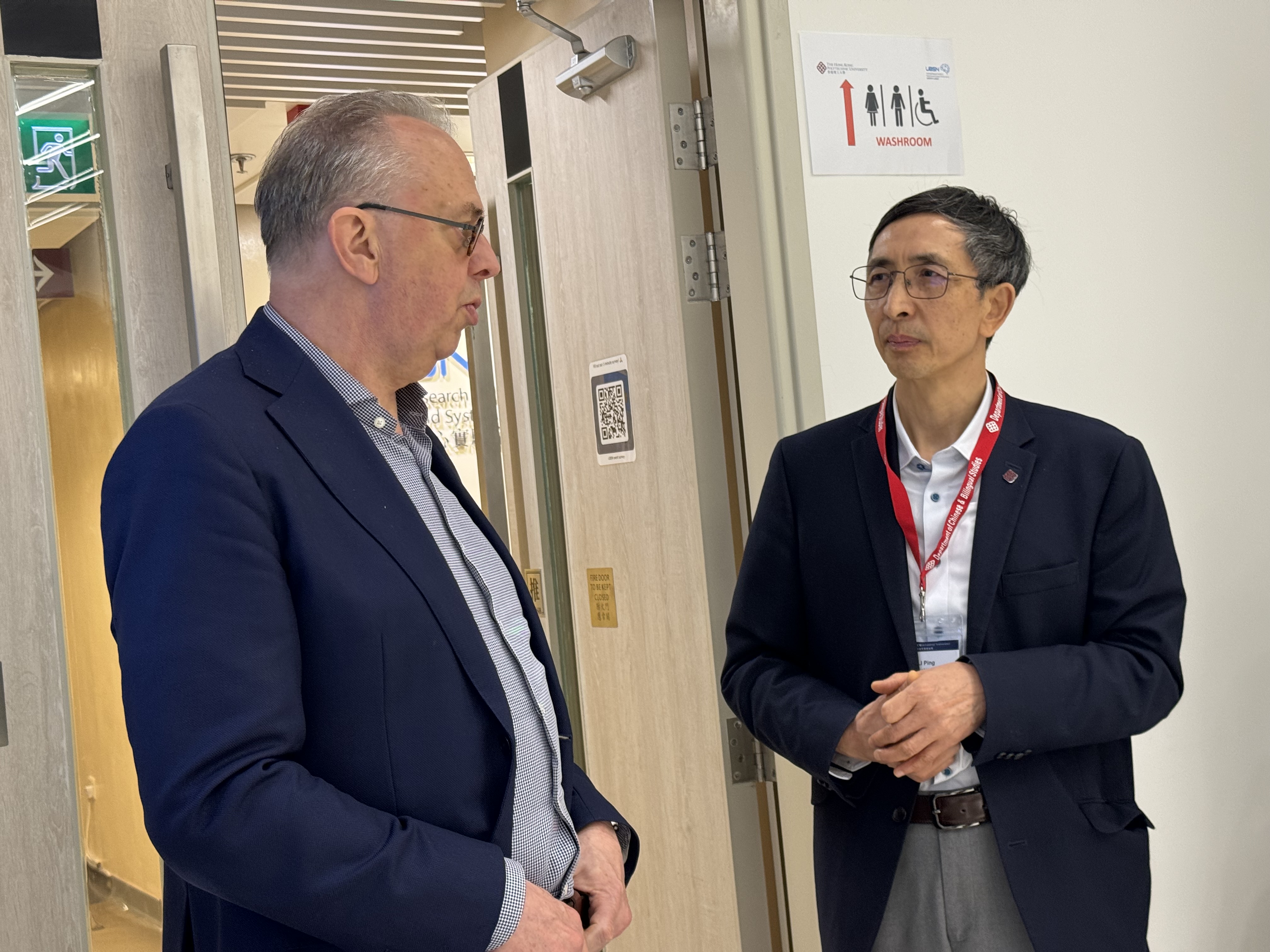 Photo Album of Visit Prof Peter HAGOORT | UBSN