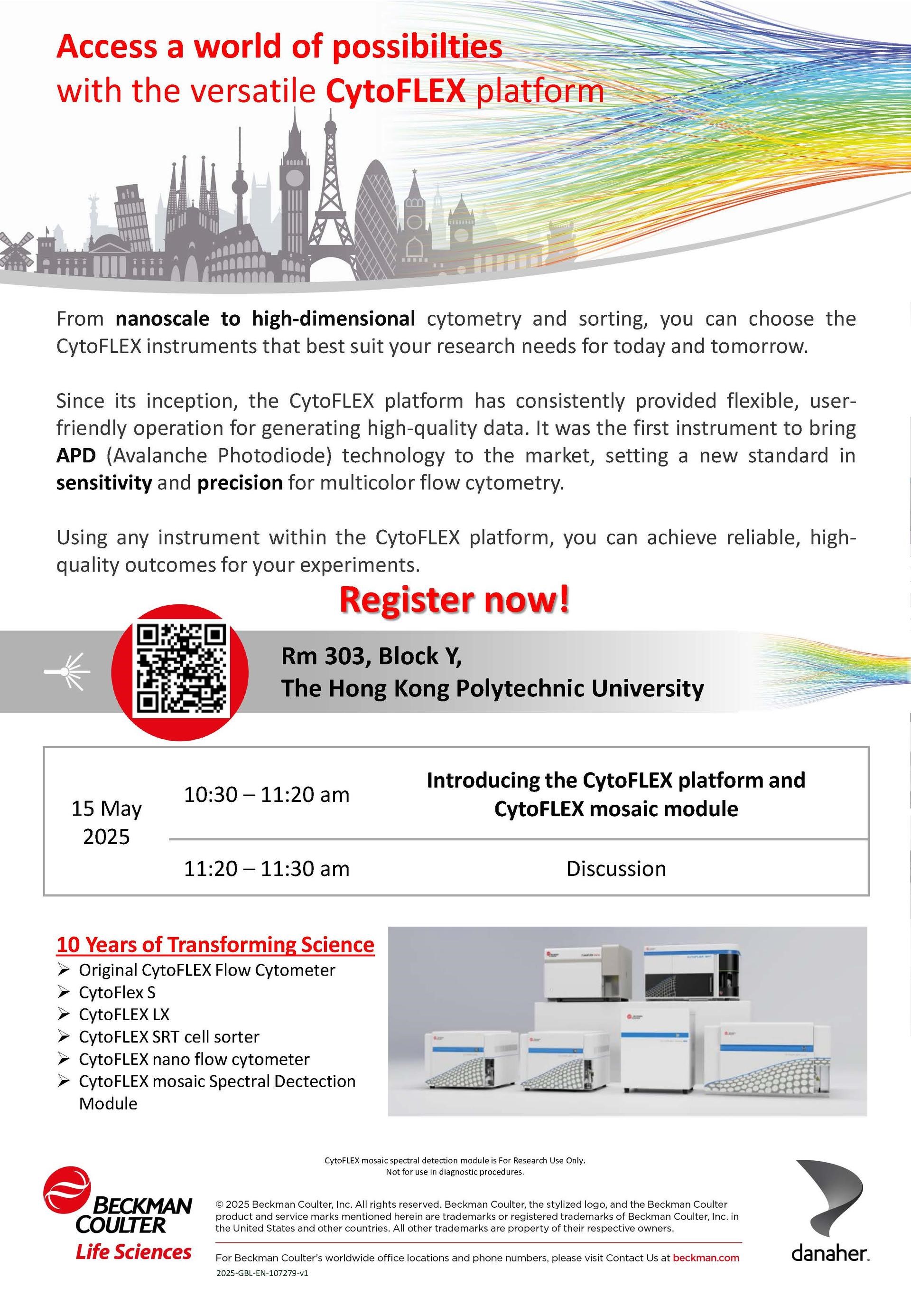 ULS Seminar - Introducing the CytoFLEX platform and CytoFLEX mosaic ...